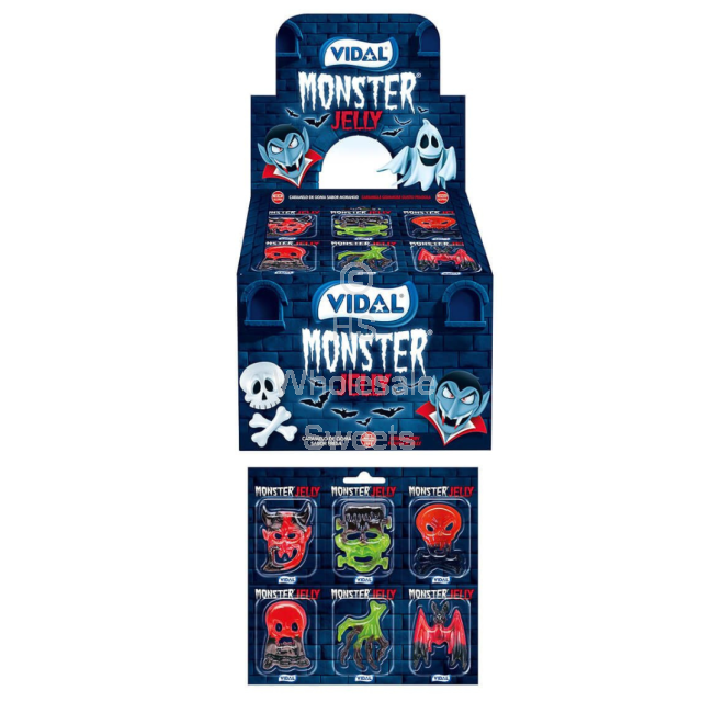 Vidal Monster Jellys 66 Count