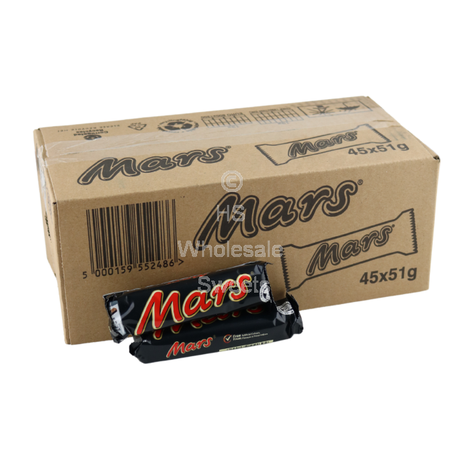 Mars Chocolate Bar 45x51g