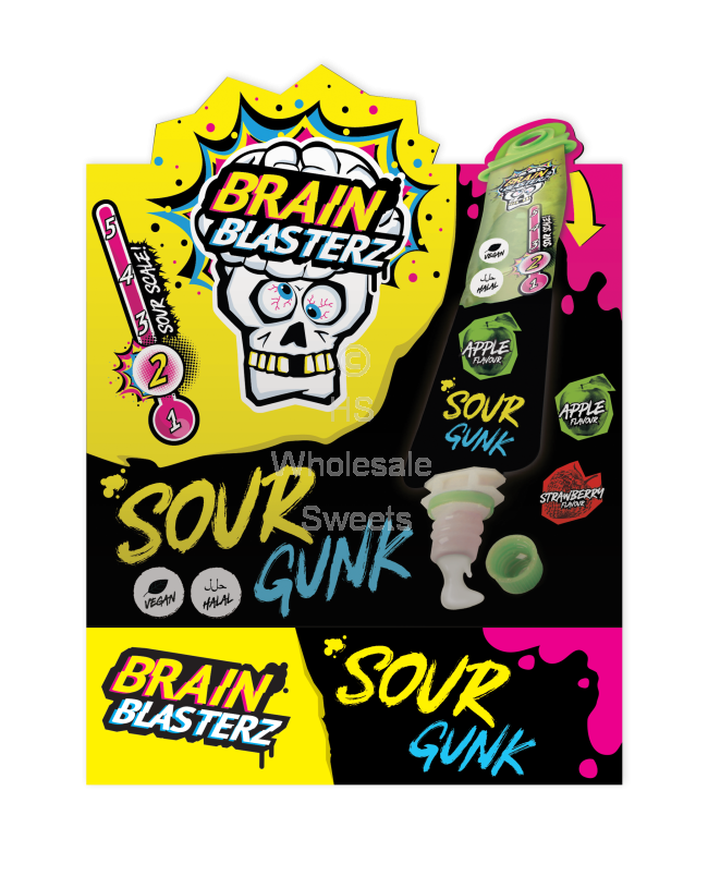Brain Blasterz Sour Gunk Gel 12x28g