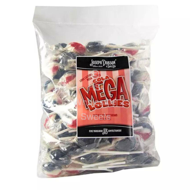 Wrapped Joseph Dobson Cola Lollies 80 Count