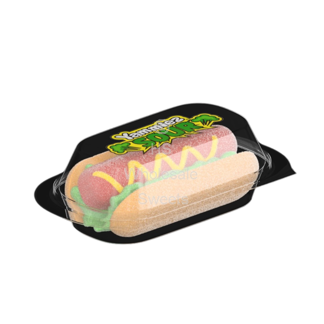 JB Yammiez Sour Mallow Hot Dog 12 x 50g