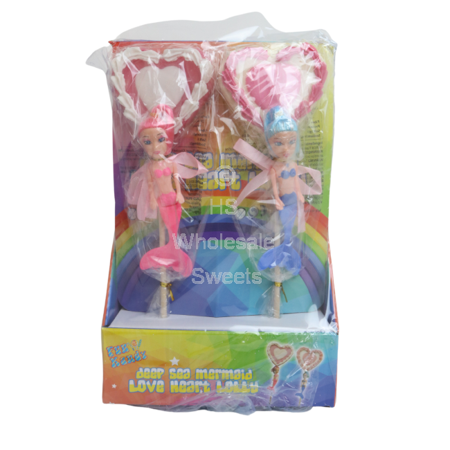 Fun Kandy Heart Lolly and Doll Toy 12 Count