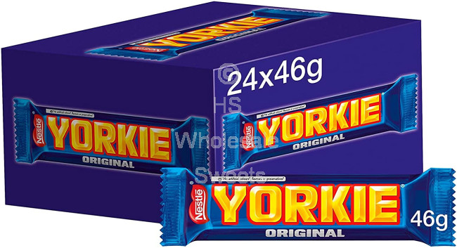 Yorkie Milk Chocolate Bar 24x46g