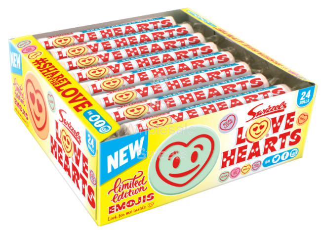 Swizzels Giant Love Hearts 24X25P