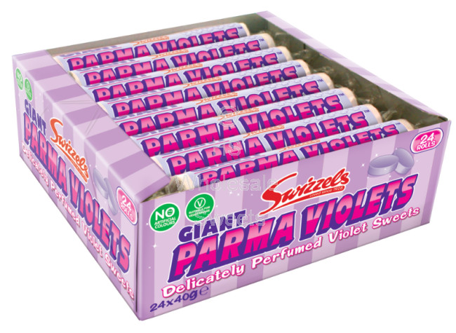 Swizzels Matlow Giant Parma Violets 24 COUNT