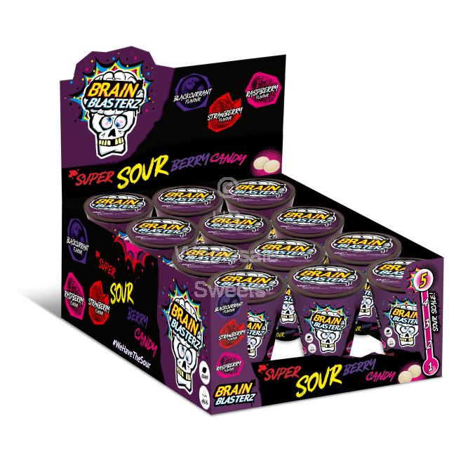 Brain Blasterz Sour Berry Container 12x48g