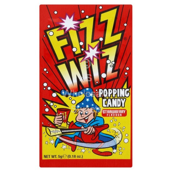 Hannahs Fizz Wizz Strawberry | Fizzy Sweets