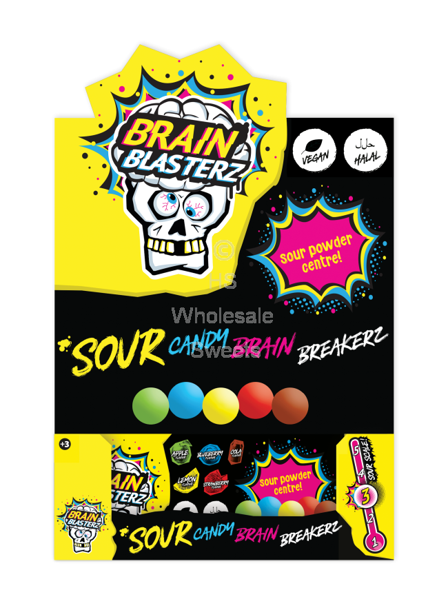 Brain Blasterz Sour Breakerz 14x45g