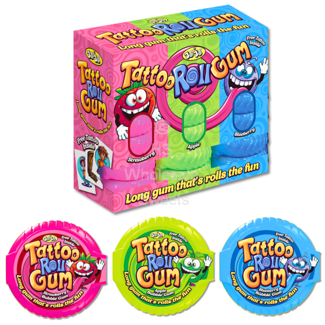 American Continental Tattoo Gum Roll 24x40g