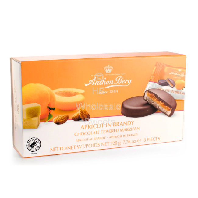 Anthon Berg Apricot in Brandy 12x220g