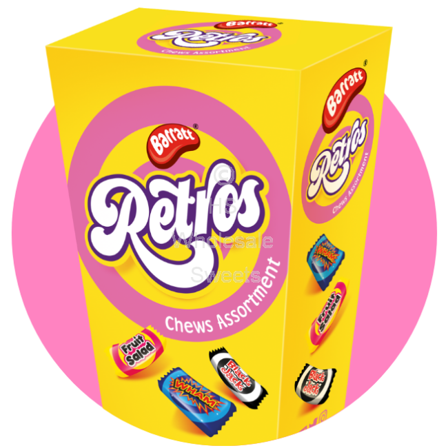 Barratt Retros Chews Assortment Box 6x300g