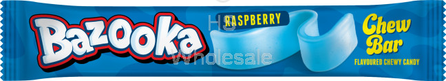 Bazooka Raspberry Chew Bar 60X15P