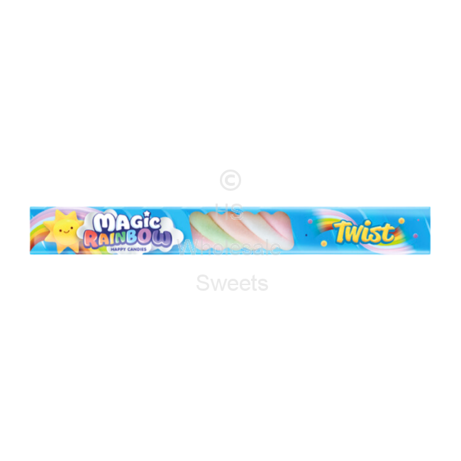 Bip Magic Rainbow Mallow Twists 60x15g