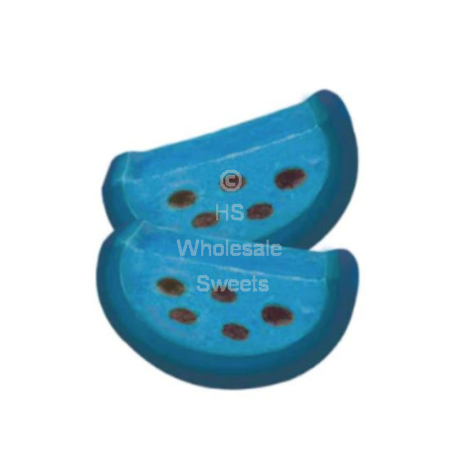 Vidal Liquorice Blue Raspberry Slice 1.5Kg