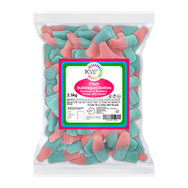 fizzy bubblegum sweets