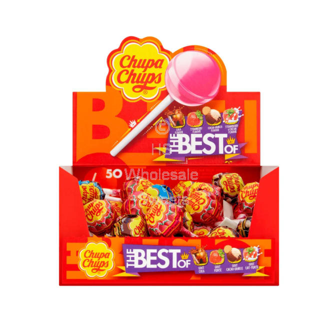 Chupa Chups Lollipop Box 50x12g