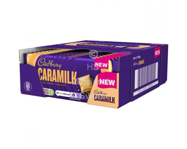 Cadbury Caramilk Display Box 24x90g
