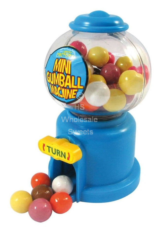 Crazy Candy Factory Mini Gumball Machine X 12