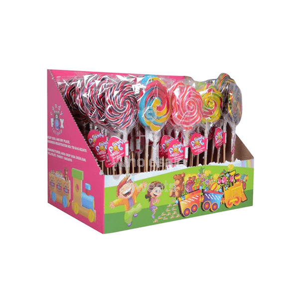 Fox Candy Camomile Lollipops 48x30g