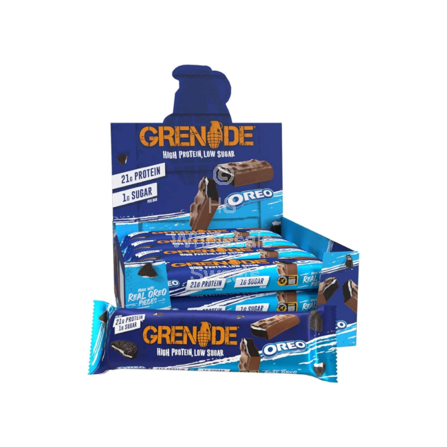 Oreo Grenade Bars 12x60g