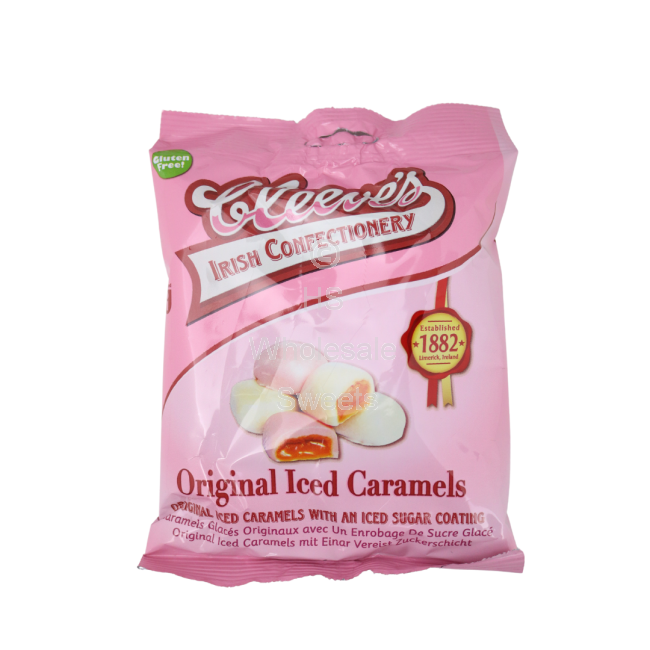 Cleeves Iced Caramel Bags 12x110g