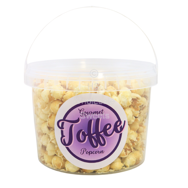 Gourmet Toffee Popcorn Bucket 450g