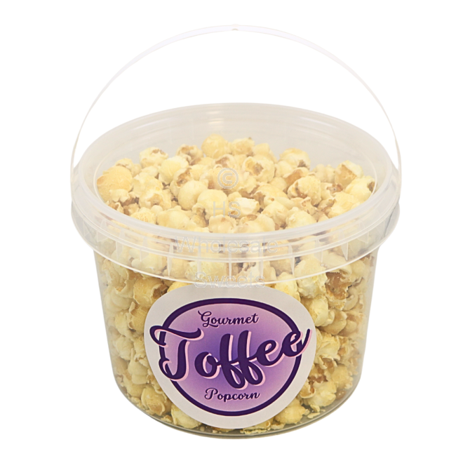 Gourmet Toffee Popcorn Bucket 450g