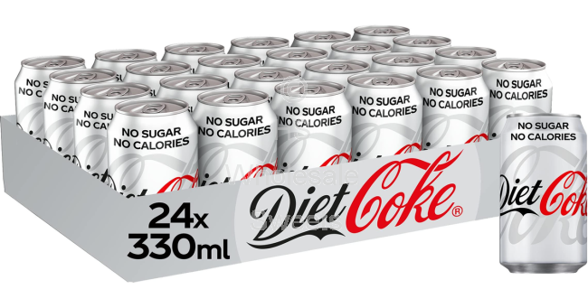 Diet Coke Cans 24x330ml