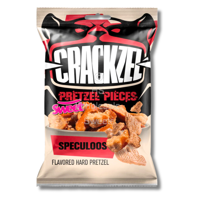 Crackzels Pretzel Pieces Speculoos 24x85g