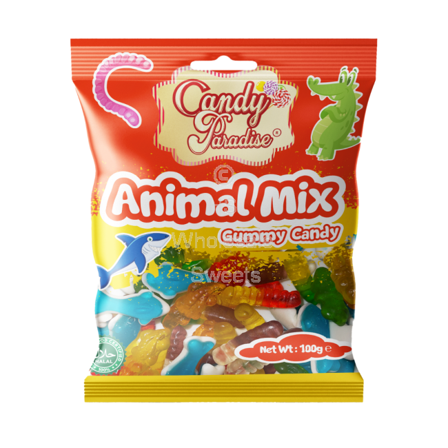 Candy Paradise Animal Mix 12x100g