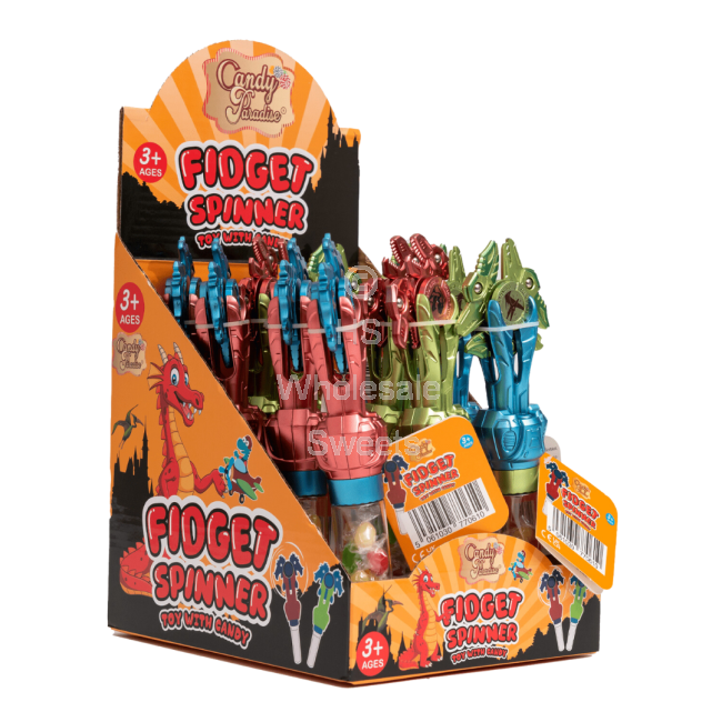 Candy Paradise Fidget Spinner Toy With Candy 12x10g