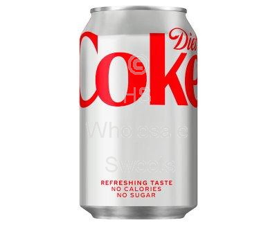 Diet Coke Cans 24x330ml