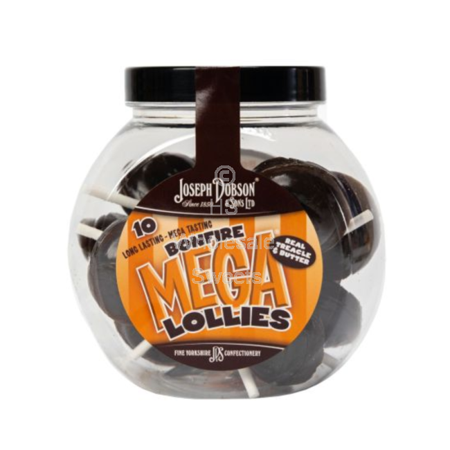 Dobsons Bonfire Lolly Jar 10x6 Count