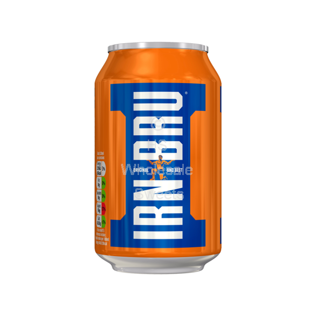 Irn Bru Fizzy Drink Cans 24x330ml