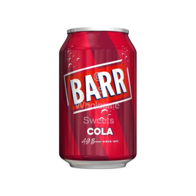 Barr Cola Fizzy Drink Cans 24x330ml