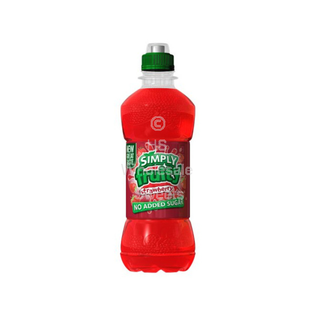 Simply Fruity Strawberry Juice Drink 12X330ml