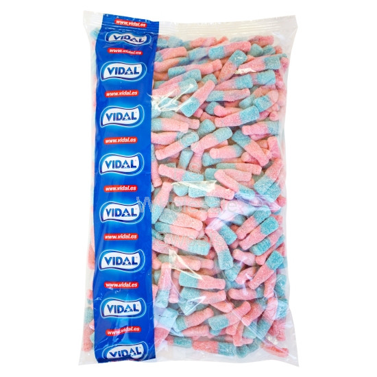 Vidal Fizzy Blue Bottles | Bottle Sweets