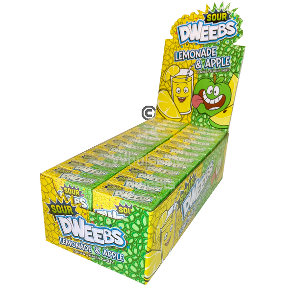 Dweebs Sour Lemonade & Apple 24x45g