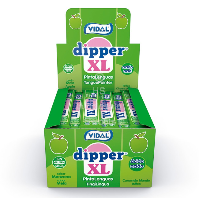 Vidal Dipper Apple Bars x 100