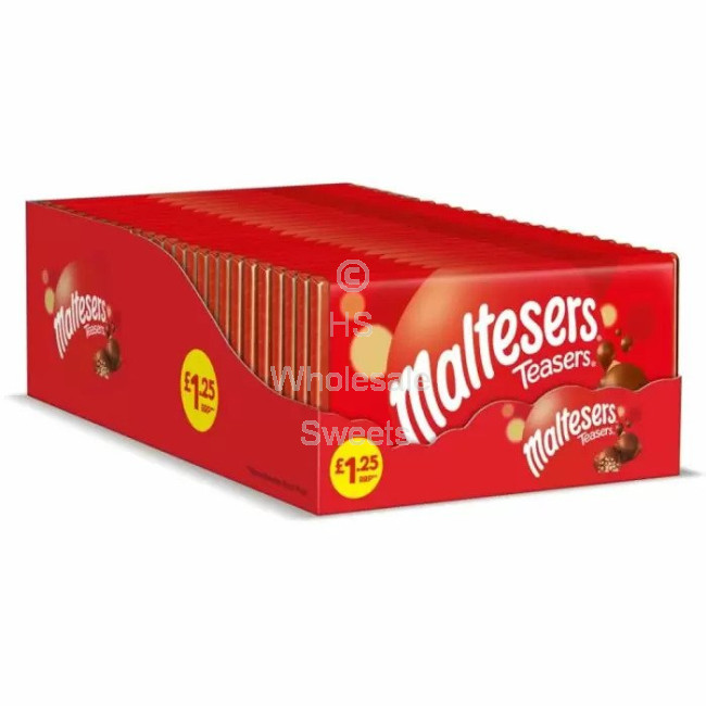 Malteasers Teaser Chocolate Bar 23x100g PMP £1.25