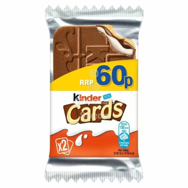 Kinder Cards 60p PMP 30x25.6g