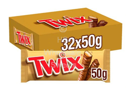Twix Twin 60p PMP 32x50g
