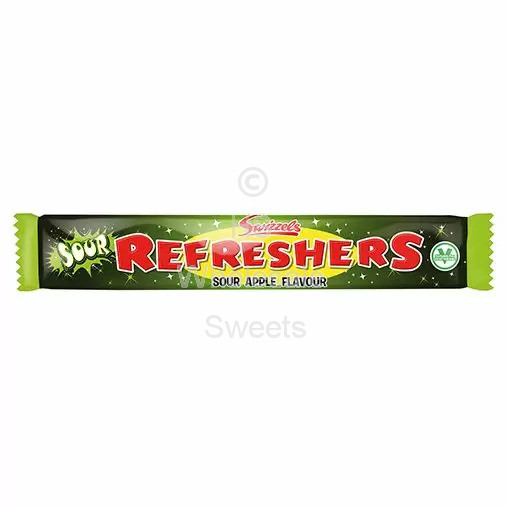 Swizzels Refreshers Sour Apple Bars 60x20P
