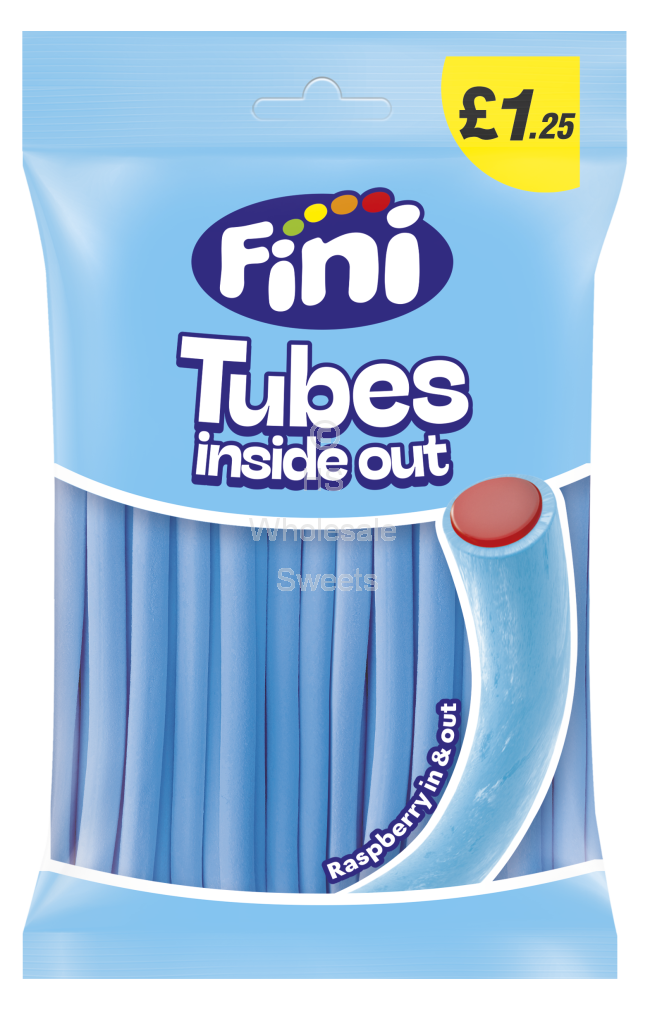Fini Raspberry Inside Out Tubes £1.25 PMP 12x140g
