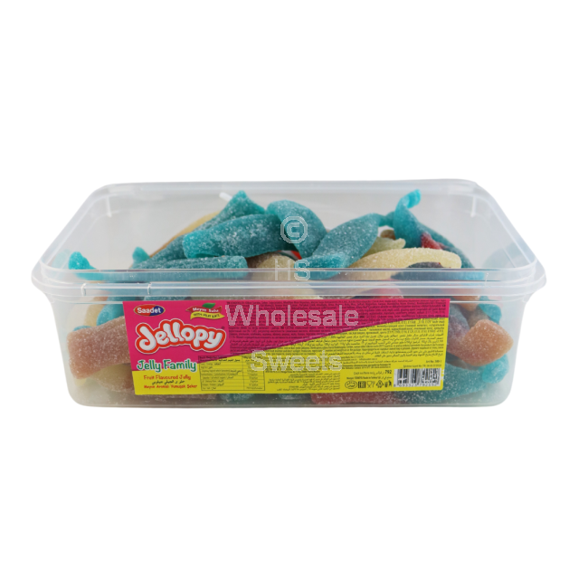 Jellopy Halal Fizzy Mix Tub 900g