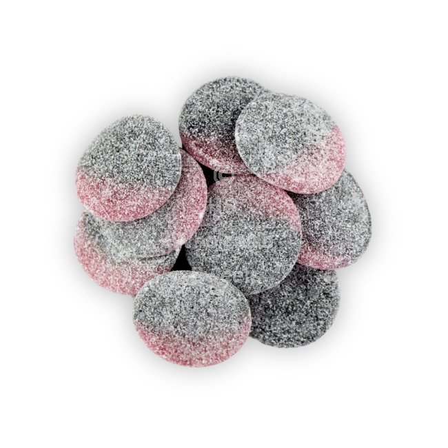Candycrave Vegan Fizzy Raspberry & Liquorice Sunsets 2Kg