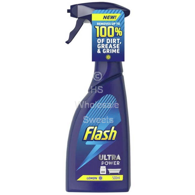 FLASH ULTRA POWER LEMON SPRAY 10x500ml