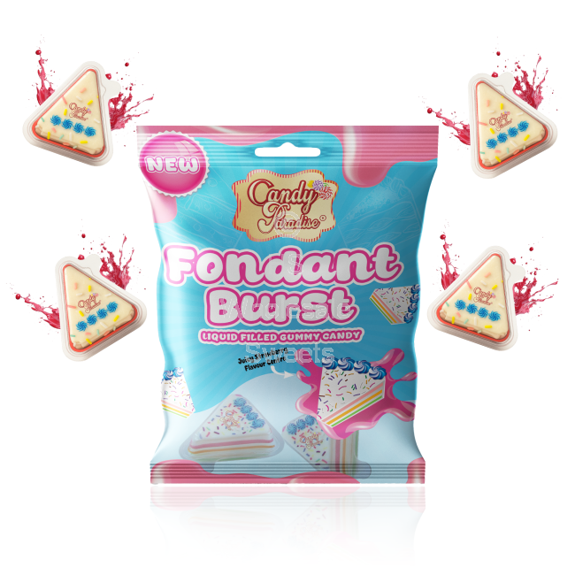 Candy Paradise Fondant Burst Gummy 12x72g