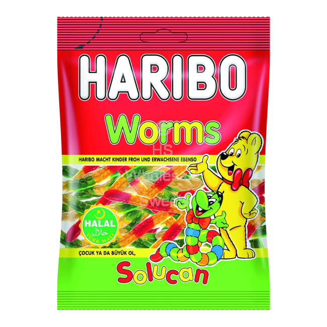 HALAL WORMS (HARIBO) 24x80g