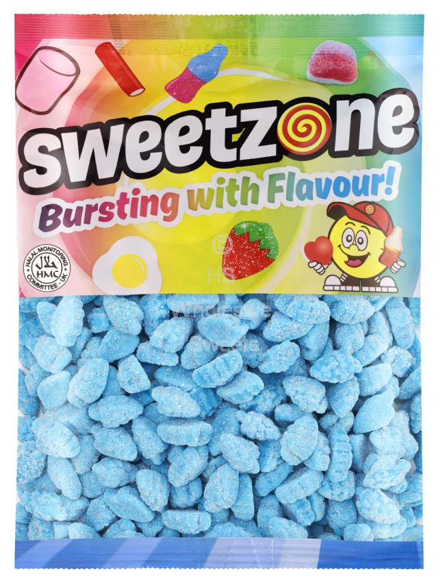 Sweetzone Blue Jelly Raspberry | Bulk Foam Sweets